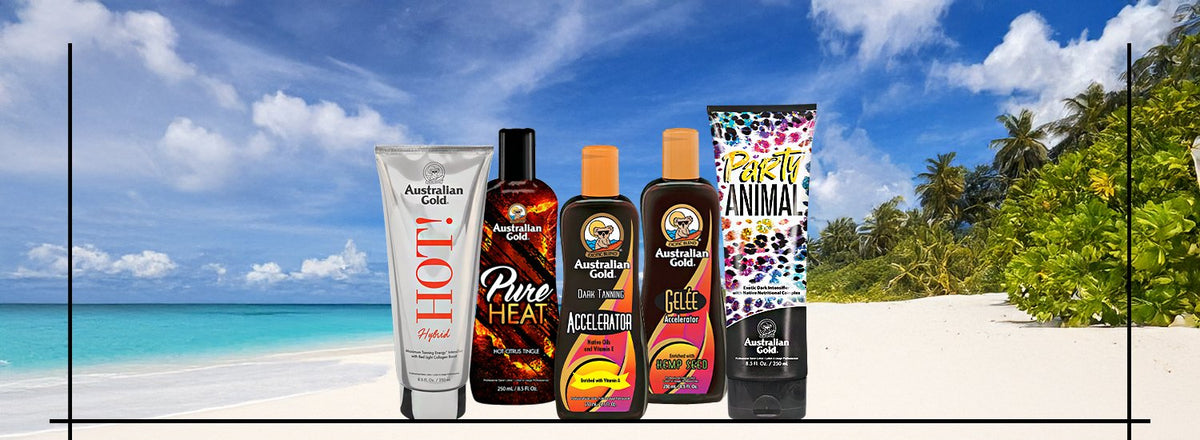 Tanning Accelerators and Intensifiers - Australian Gold UK
