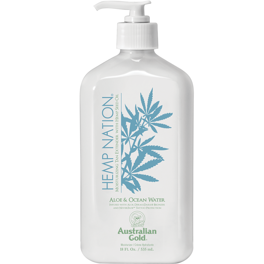 Hemp Nation Aloe & Ocean Water Tan Extender – Australian Gold UK