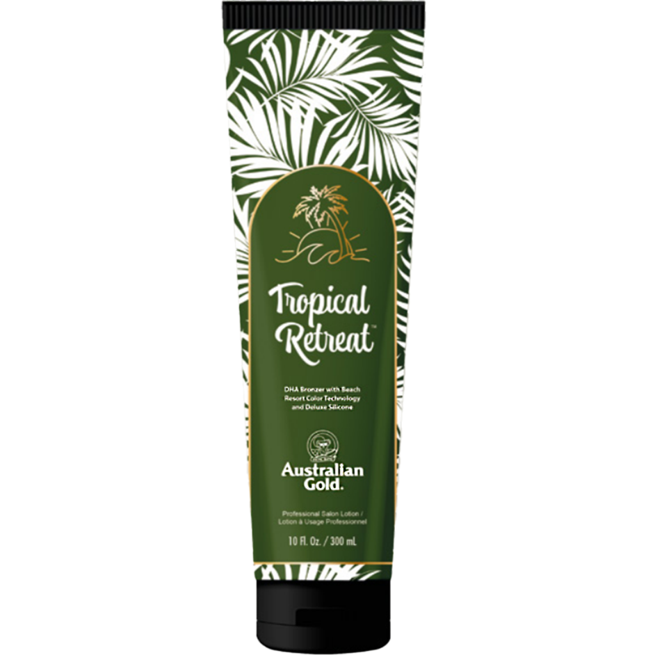 Tropical Retreat DHA Bronzer Tanning Lotion – Australian Gold UK